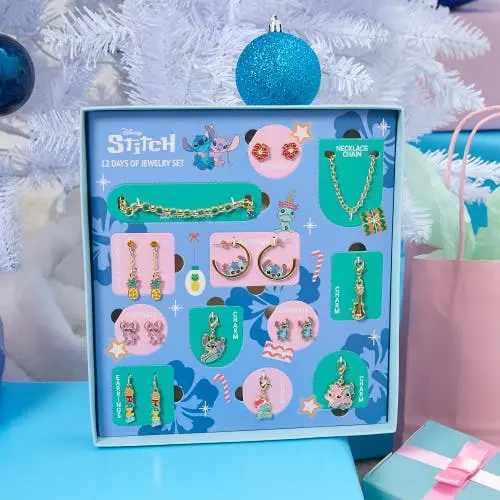 Disney Lilo & Stitch 12-piece Jewelry Advent Calendar