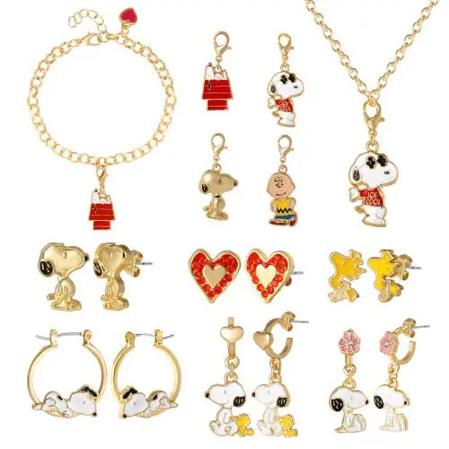 PEANUTS Snoopy 12-piece Jewelry Advent Calendar