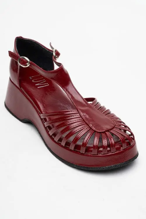 PROLOGUE SHOES Aniel Platform Wedge Sandal