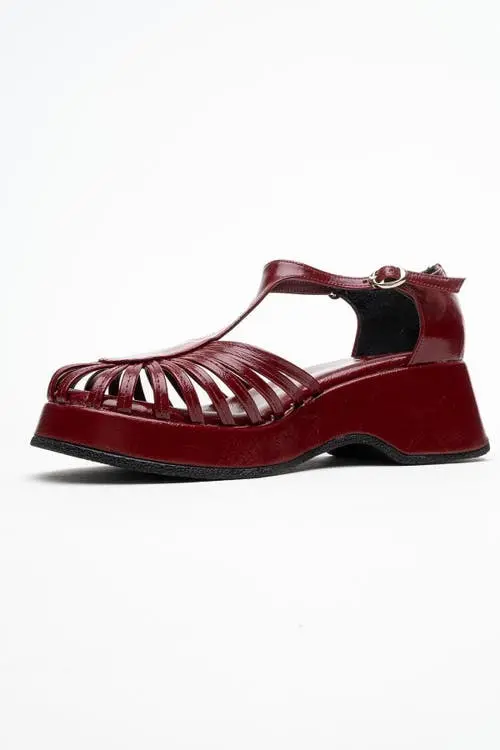 PROLOGUE SHOES Aniel Platform Wedge Sandal