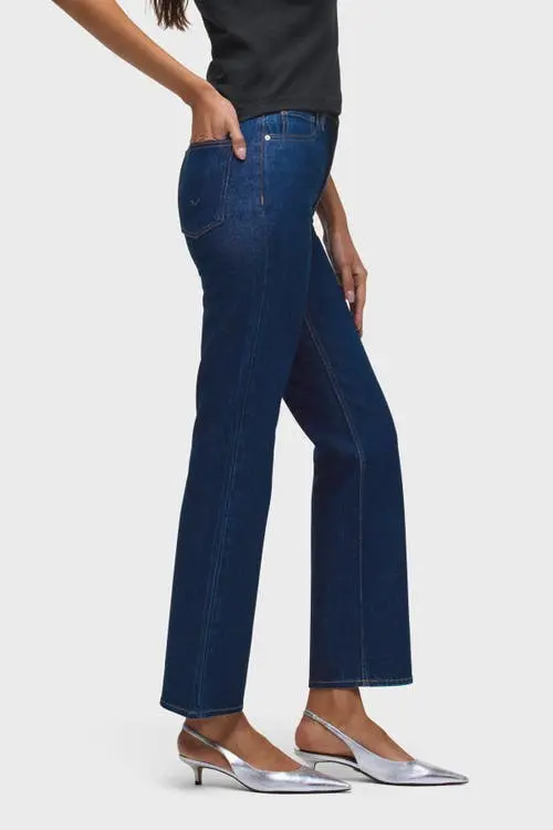 Hudson Jeans Remi High-rise Straight Jeans