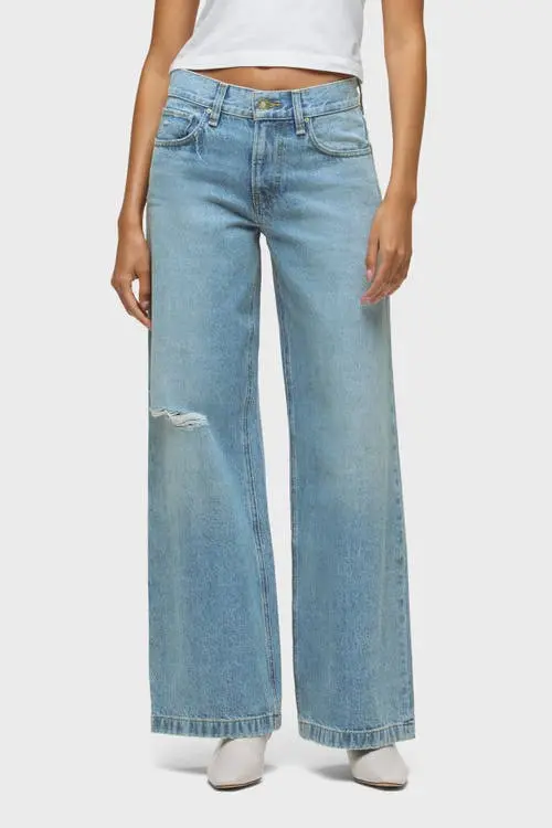 Hudson Jeans Rylee Low-rise Loose Pant - Monarch