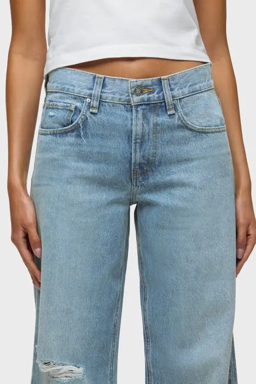 Hudson Jeans Rylee Low-rise Loose Pant - Monarch