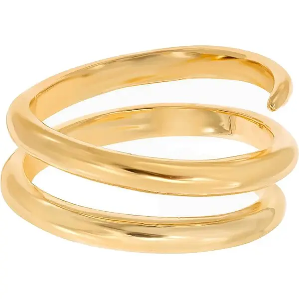 BEARFRUIT JEWELRY 14k Plated Dana Ring - Gold