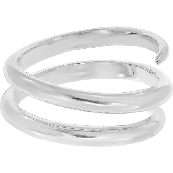 BEARFRUIT JEWELRY 14k Plated Dana Ring - Silver