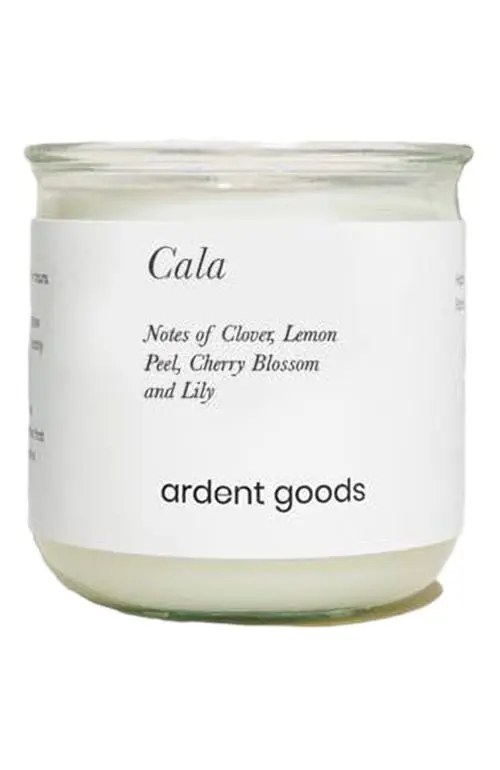 ARDENT GOODS Cala Spanish Glass Candle - No Color