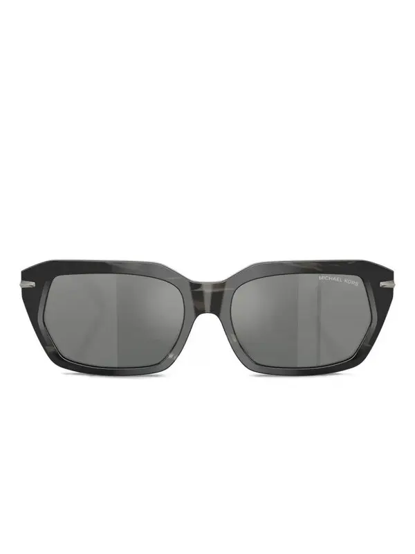 Michael Kors Geometric-frame Sunglasses - Black