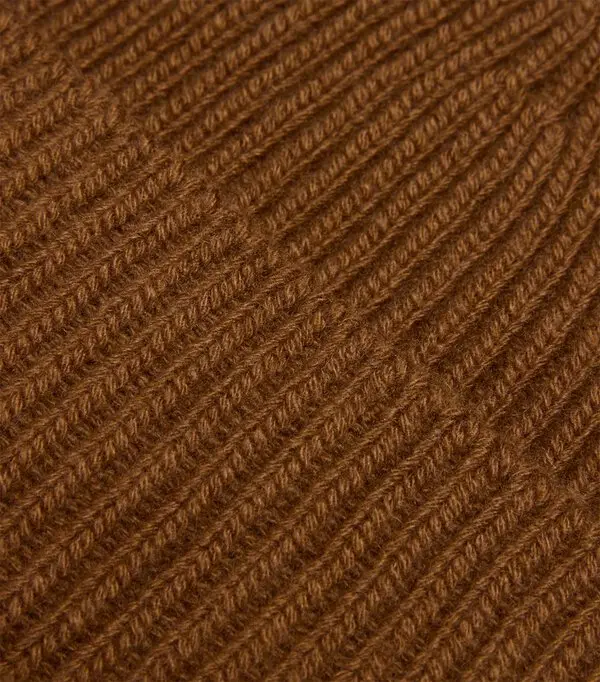 Johnstons Of Elgin Cashmere Rib-knit Beanie