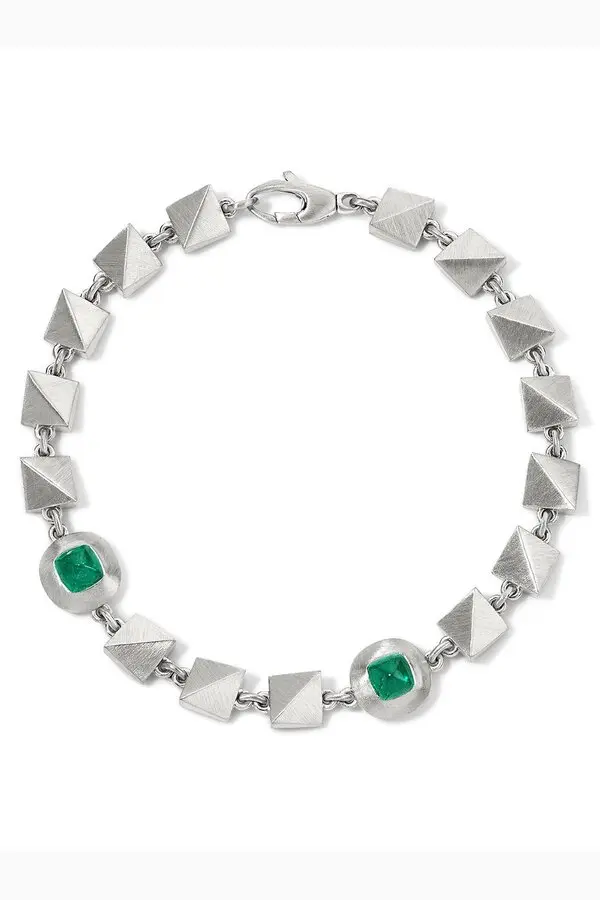 ETIQ Emerald And Bracelet - Gold