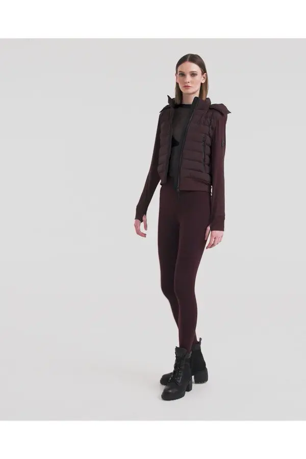 Rudsak Cropped Jacket - Burgundy