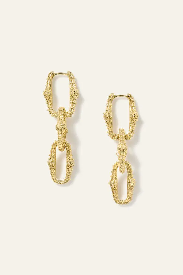 Ba&sh Dany Pendant Earrings - Gold
