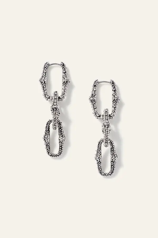 Ba&sh Dany Pendant Earrings - Gray