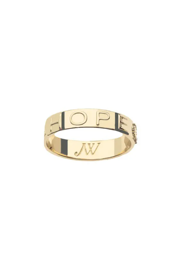 JANE WIN Hope Stacking Ring - Gold