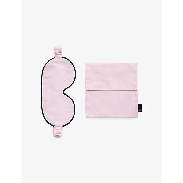 HAY Outline Cotton Sleep Mask - Soft Pink