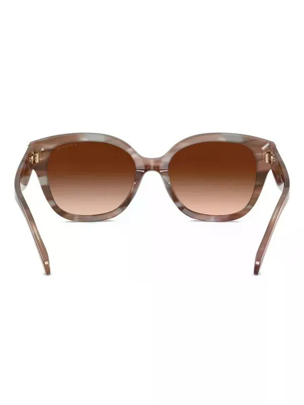 COACH Marble-effect Sunglasses - Brown