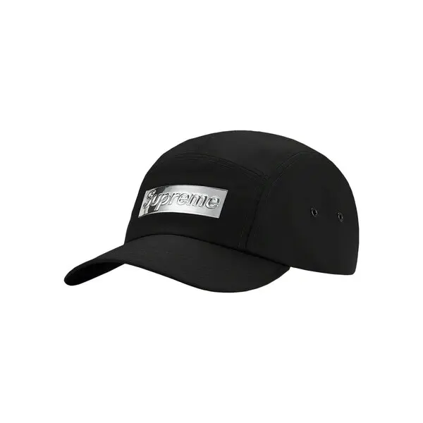 Supreme Mirror Camp Cap - Black