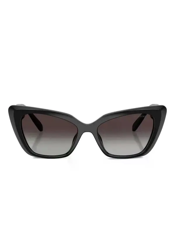SWAROVSKI Cat-eye Sunglasses - Black