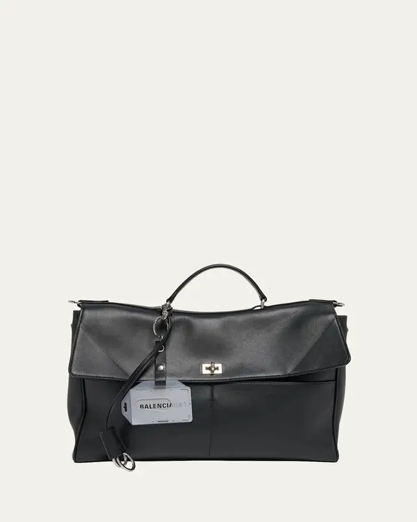 Balenciaga Rodeo Calfskin Portfolio Bag - Nor