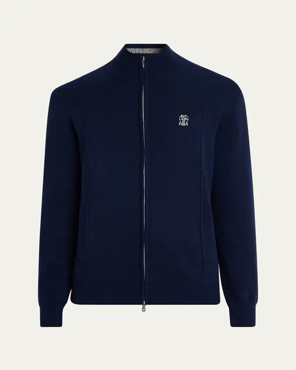 Brunello Cucinelli Cashmere Blend Full-zip Jacket