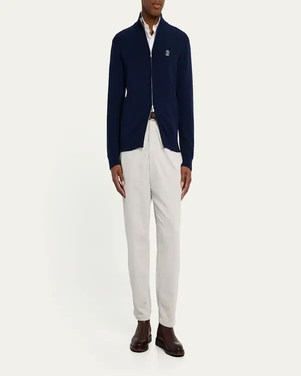 Brunello Cucinelli Cashmere Blend Full-zip Jacket