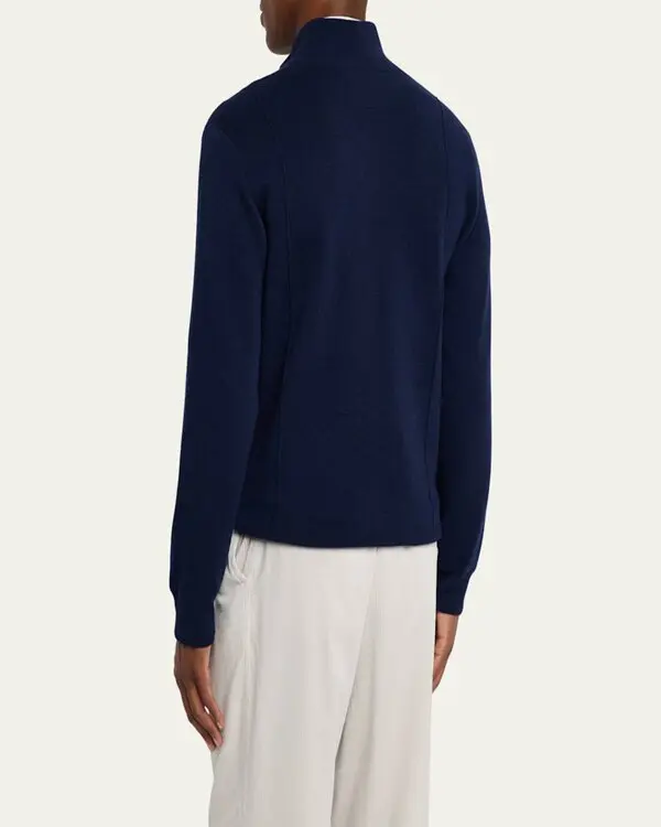 Brunello Cucinelli Cashmere Blend Full-zip Jacket
