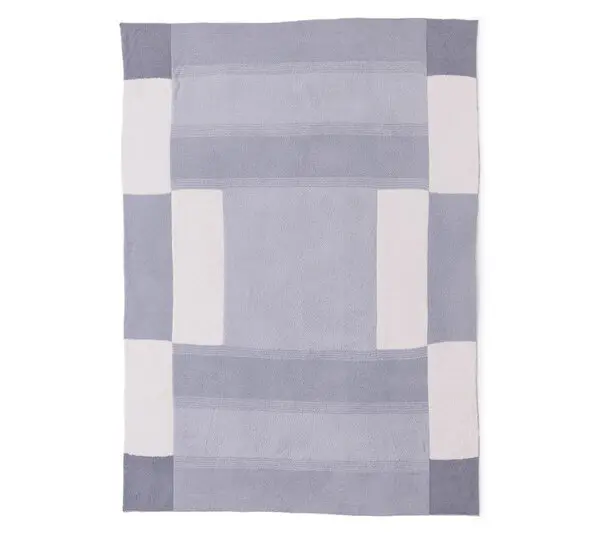 Barefoot Dreams Cozychic Costa Block Throw 54x7 2
