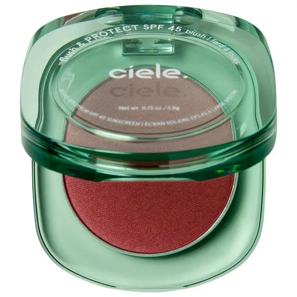 CIELE Flush & Protect Spf 45+ Powder Blush - Blaze