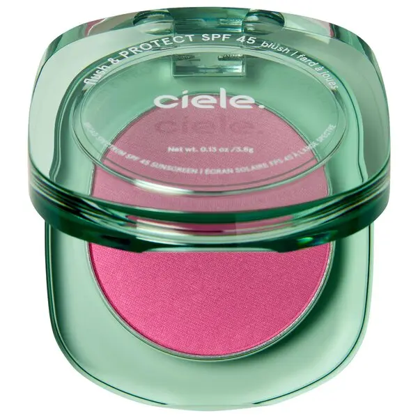 CIELE Flush & Protect Spf 45+ Powder Blush - Rush