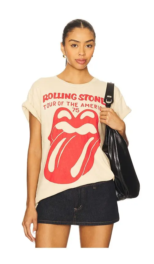 MadeWorn Rolling Stones Tee - Tea Stained