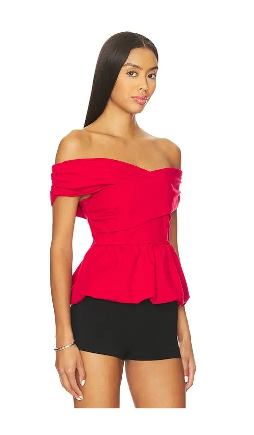 Astr The Label Tennille Top - Red