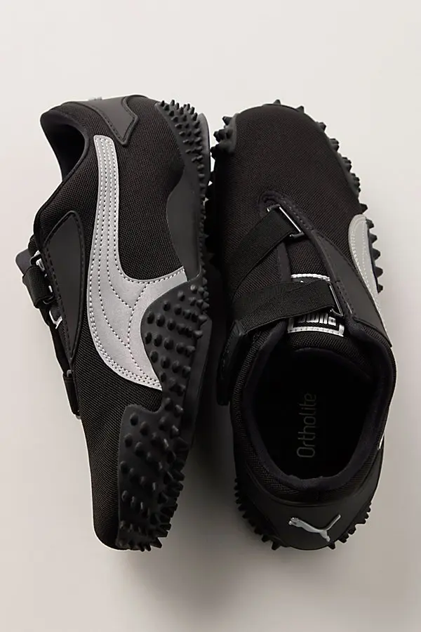 PUMA Mostro Suede Sneakers - Black/silver