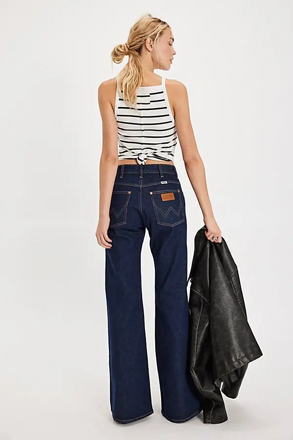 Wrangler 70s Flare Jeans - Whirlpool