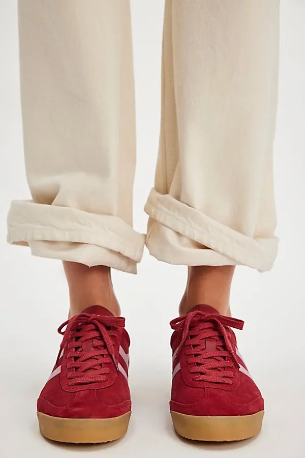 Gola Apollo Low-top Sneakers - Deep Red/candy/gum