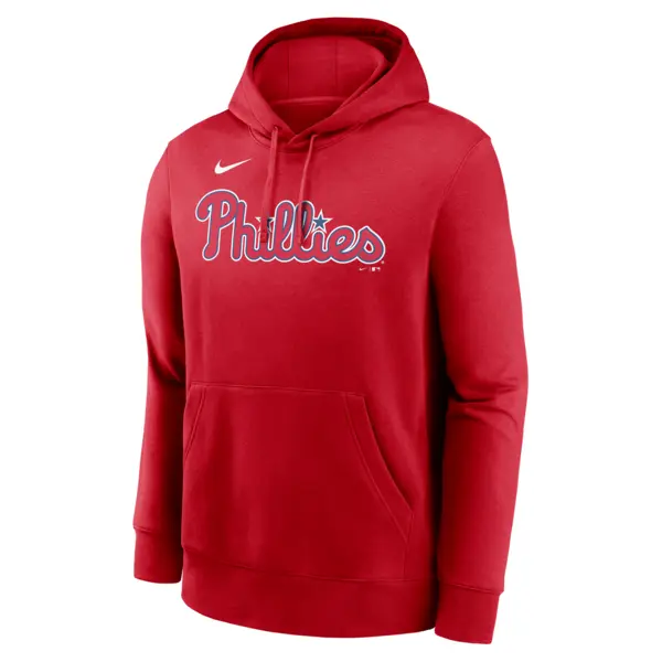 Nike Bryce Harper Philadelphia Phillies Club Mlb Pullover Hoodie - Red