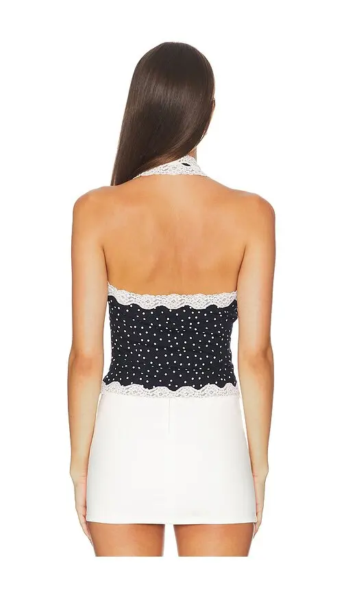 BY.DYLN Monet Top With Lace Trim