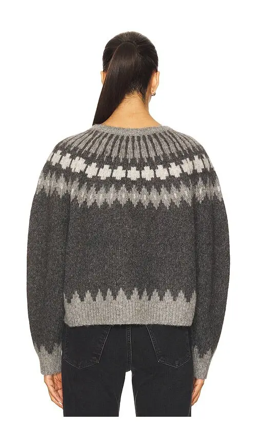 NILI LOTAN Alena Sweater - Grey