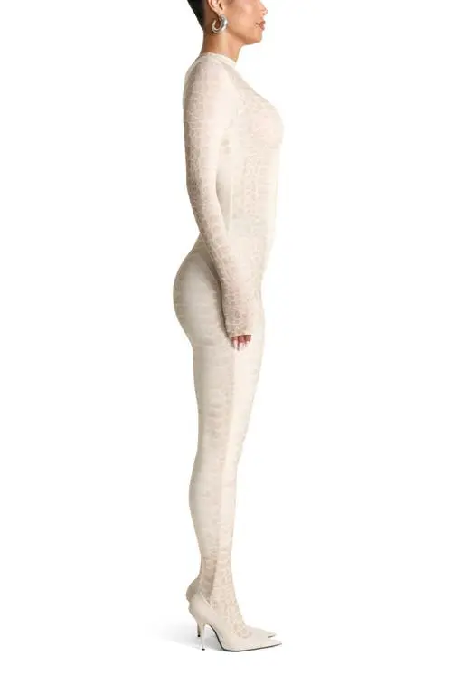 Naked Wardrobe Animal Print Jumpsuit