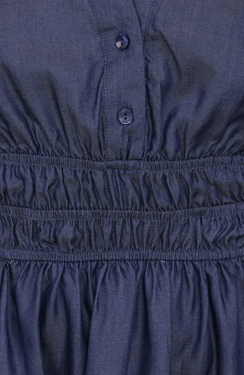 PETAL & PUP Morwenna Ruffle Mini Dress