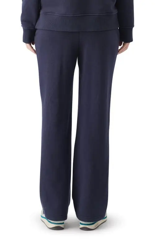RIPE MATERNITY Relaxed Fit Fleece Jogger - Navy