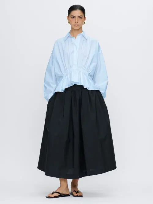 CALLAS MILANO Tarquinia Gathered Top