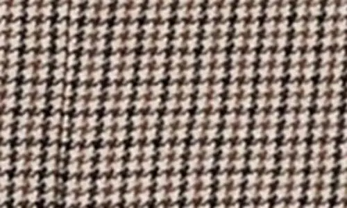 REISS Houndstooth Wool Jacket - Neutral Check