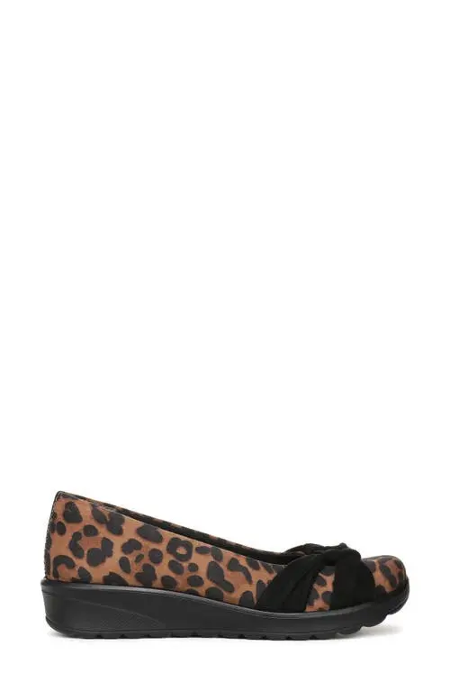 LIFESTRIDE Glamour Ballerina Flat - Brown Multi