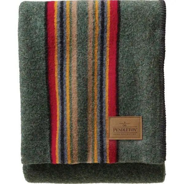 Pendleton Yakima Camp Throw - Green Heather