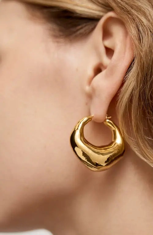 Monica Vinader Deia Bold Large Hoop Earrings