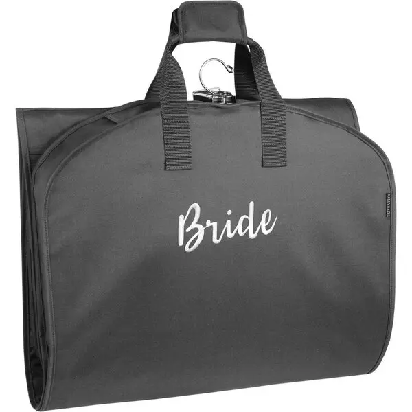 WALLYBAGS 60-inch Tri-fold Travel Garment Bag - Black