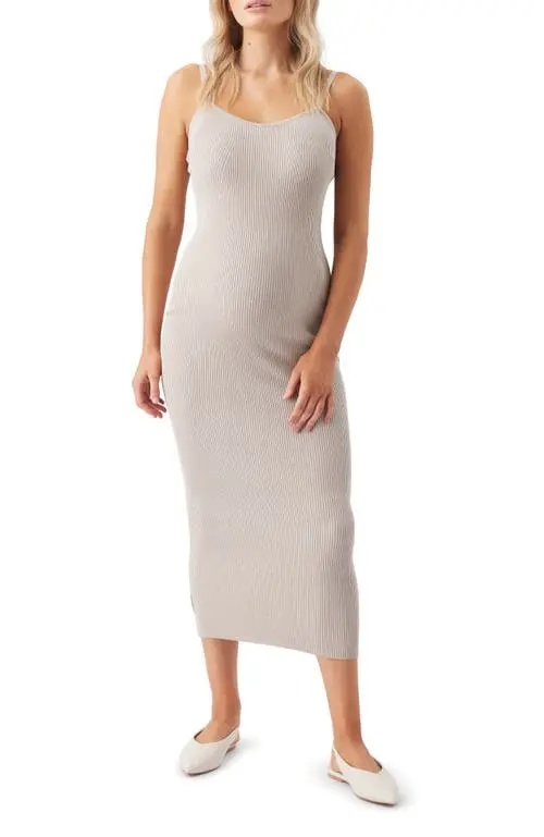RIPE MATERNITY Celine Rib Knit Dress
