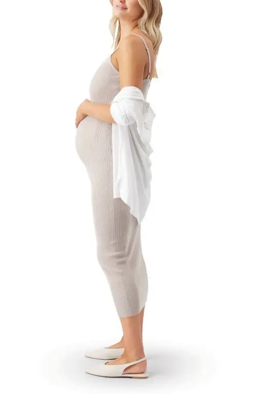 RIPE MATERNITY Celine Rib Knit Dress