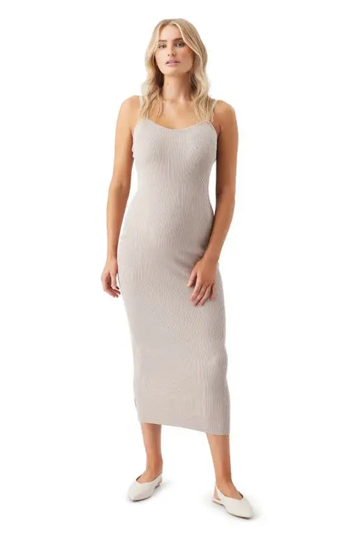 RIPE MATERNITY Celine Rib Knit Dress