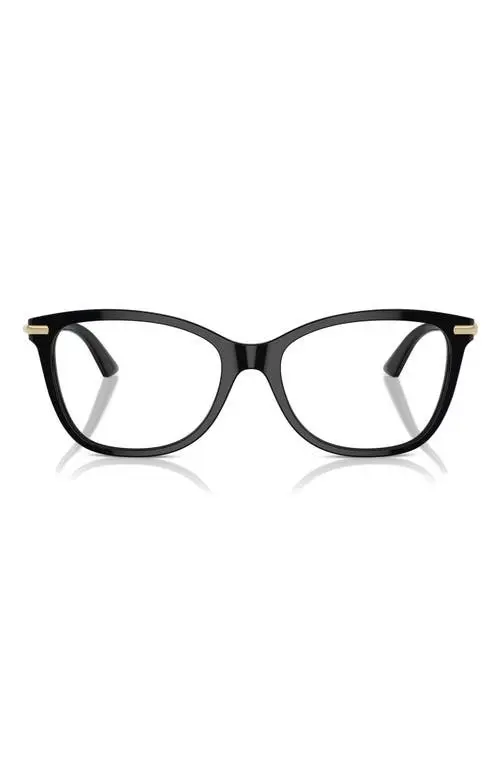 JIMMY CHOO 54mm Pillow Eyeglasses - Black /demo Lens
