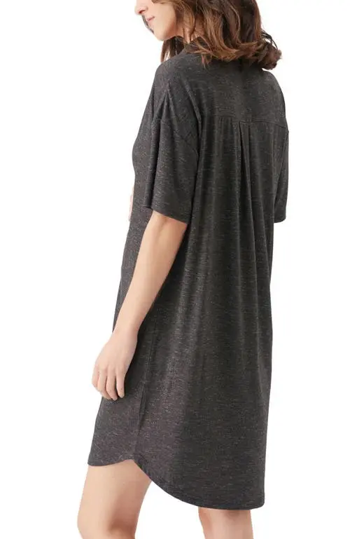 RIPE MATERNITY Dreamy Night Shirt - Granite